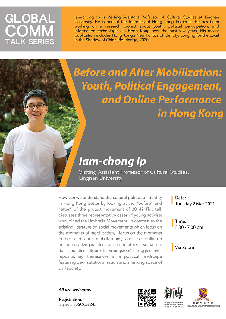 Global Comm Talk Series Before And After Mobilization Youth